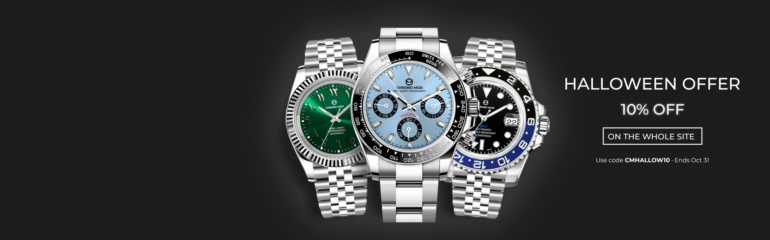 Chrono Mod – Hand-Assembled Custom Watches with Seiko Movements