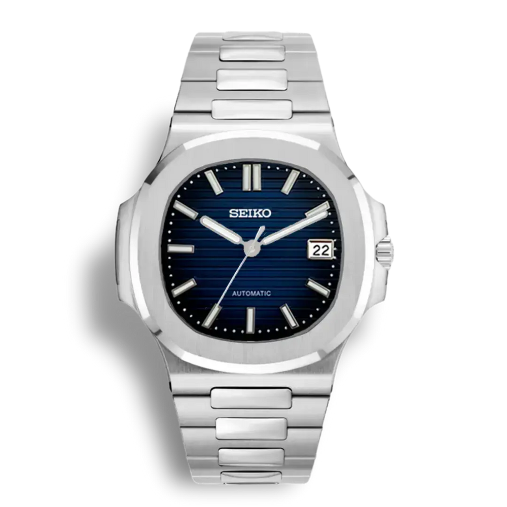 Seiko Mod Nautilus – Chrono Mod | Hand-Assembled Custom Watches