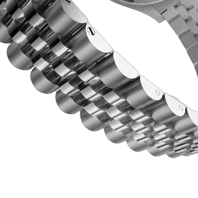 Classic Date – Oyster „Who Cares I’m Already Late“ Zifferblatt mit ...